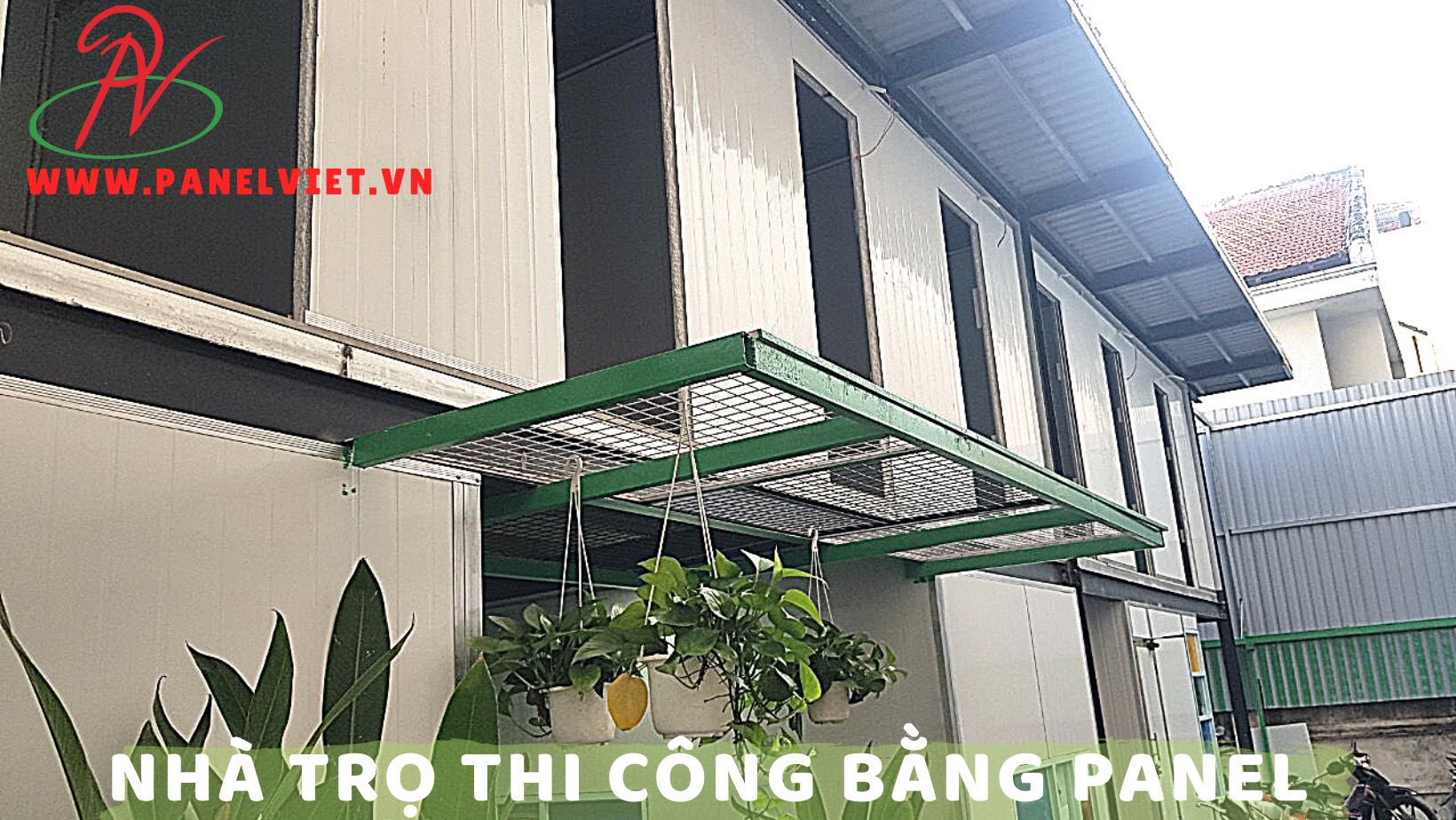 Tấm Panel Cách Nhiệt Làm Nhà Trọ - Panel EPS Giá Tại Xưởng